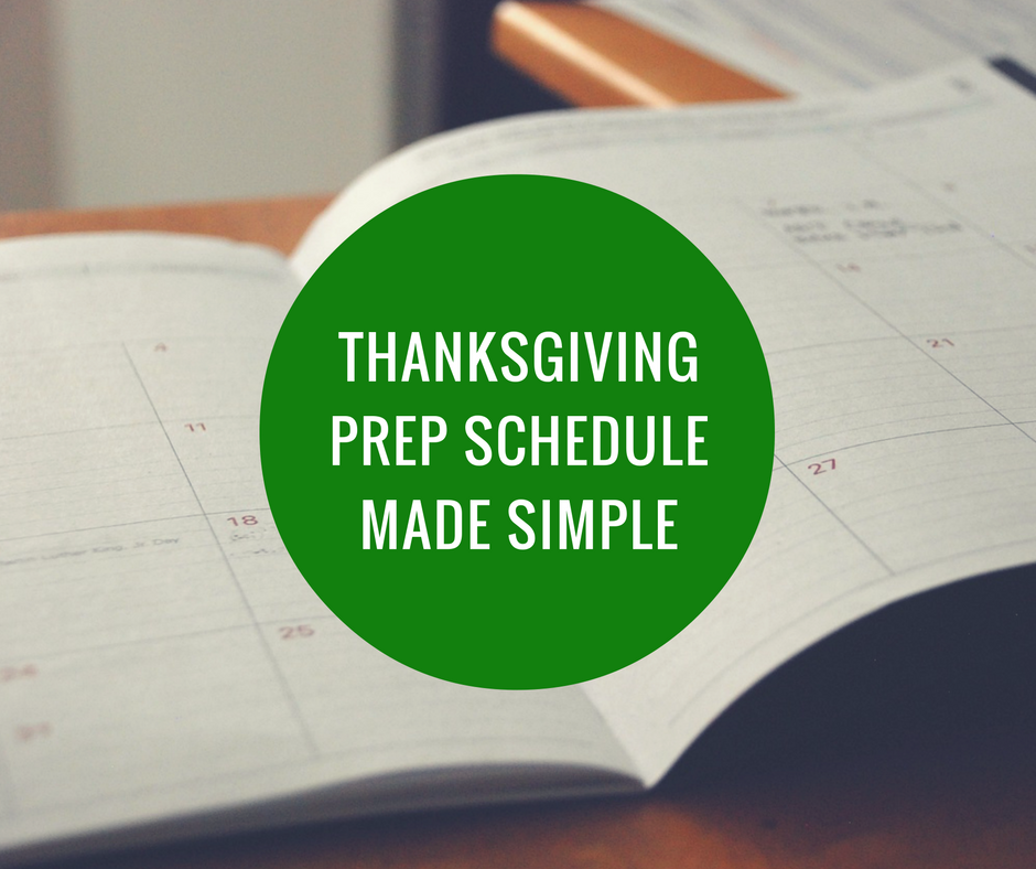 thanksgiving-prepschedule - Cooking With a Full Plate